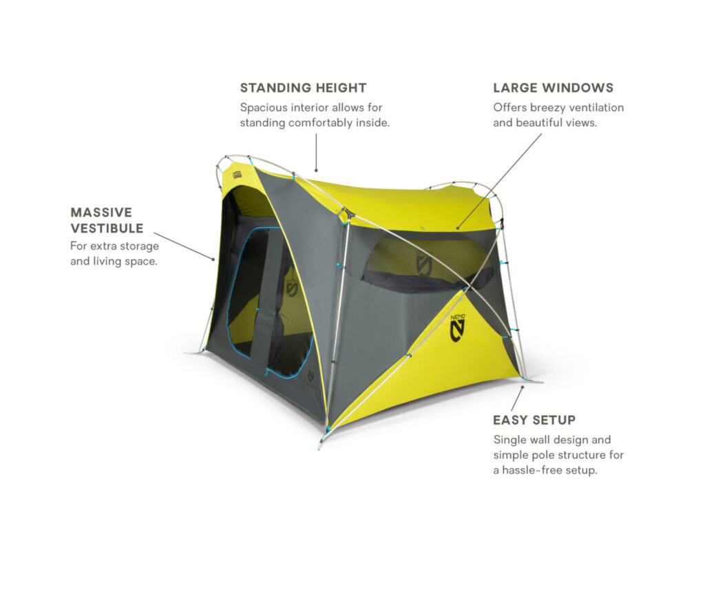 Lều Cắm Trại 4 Người Nemo Wagontop | Motocamp.vn