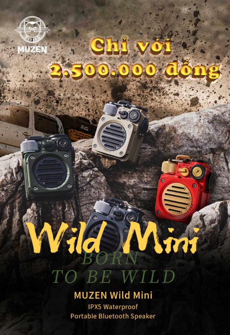 Loa Camping Muzen Outdoor Wild Speaker | Motocamp.vn