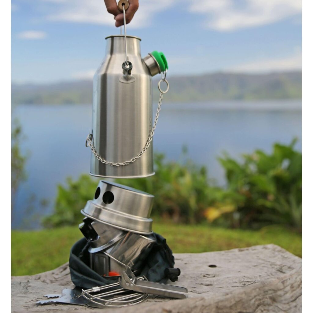 Bếp Củi Cắm Trại Kelly Kettle Trekker Kettle & Kit – 20oz Small ...