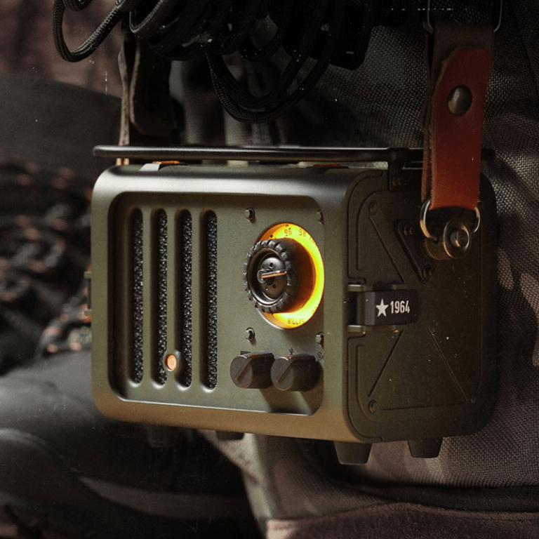 Loa MUZEN Wild Jeep Portable Metal Retro Bluetooth Speaker Outdoor FM ...