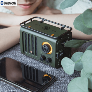 Loa MUZEN Wild Jeep Portable Metal Retro Bluetooth Speaker Outdoor FM ...